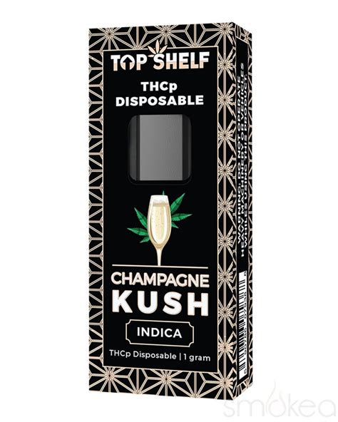 Top Shelf Hemp 1g Thcp Disposable Vape Champagne Kush