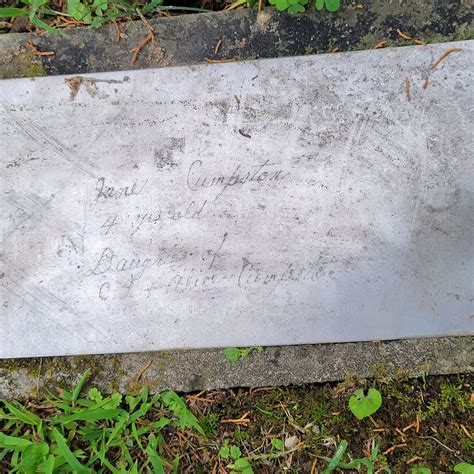 Jane Cumpston 1908 1911 Mémorial Find A Grave