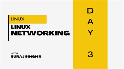 Day 3 Networking In Linux