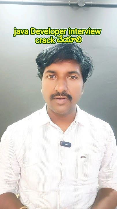 Java Interview ఎలా Crack చేయాలి Youtube