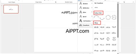 How To Make Text Curve In PowerPoint For Creative Effects AiPPT Com