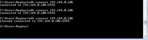Network Programming How Can I Connect To Android With Adb Over Tcp Stack Overflow