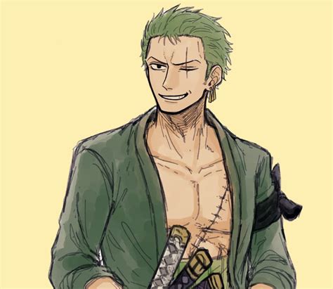 Roronoa Zoro One Piece Drawn By Hurumori Danbooru