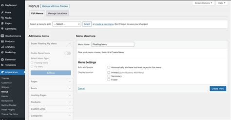 Migrating From Simple Floating Menu To Super Floating Menu Hashthemes