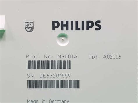 Used Philips Intellivue M3001a Mms Module A02c06 Oximax Nellcor Spo2 Ibp Temperature For Sale