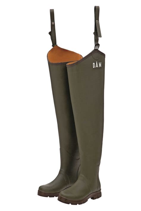 Dam Flex Rubber Hip Waders Fastmailtackle