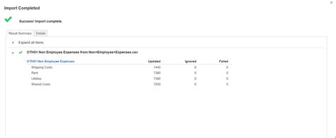 1022 Activity Import Data Into Non Employee Expenses Module