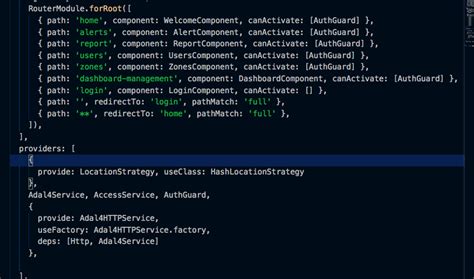 Angularjs Using HashLocationStrategy With Adal Causes Infinite