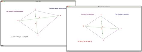 A Et B État Initial Du Fichier Cabri Dans Lactivité Des Milieux
