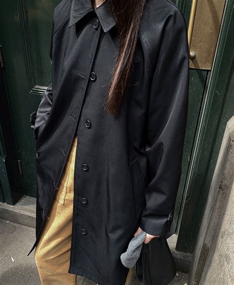 킨다베이지 노팅엄 래글런 트렌치 코트 2color