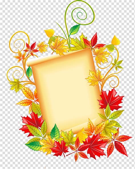 September Border Clipart