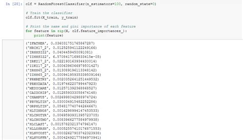 Python I Am Not Able To Output The Best Selected Features Using
