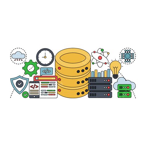 데이터베이스의 프리미엄 다운로드 그림 데이터 데이터 서버 데이터 베이스 Png 일러스트 및 벡터 에 대한 무료 다운로드 Pngtree