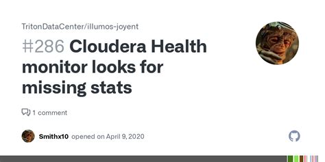 Cloudera Health Monitor Looks For Missing Stats · Issue 286 · Tritondatacenterillumos Joyent