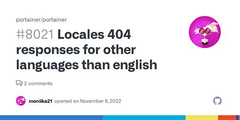 Locales 404 Responses For Other Languages Than English · Issue 8021