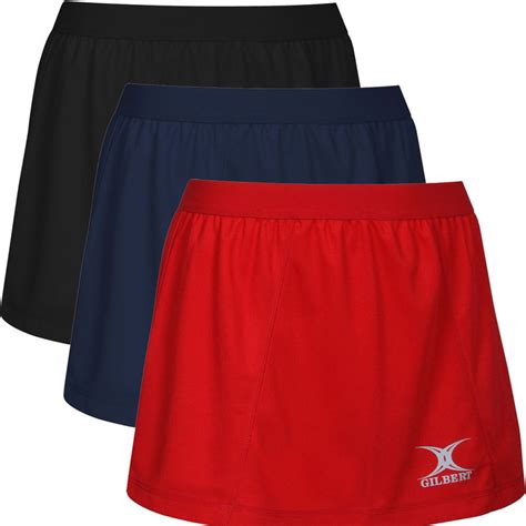 Gilbert Blaze Red Netball Skort Netball Uk
