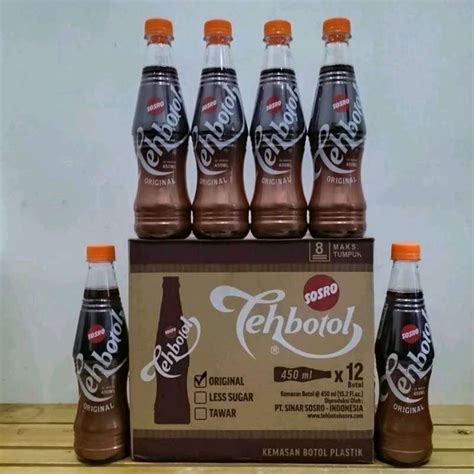 Jual Teh Botol Sosro Botol 450ml 1 Dus Isi 12pcs Di Seller 3key Frozen Cipondoh Makmur 2