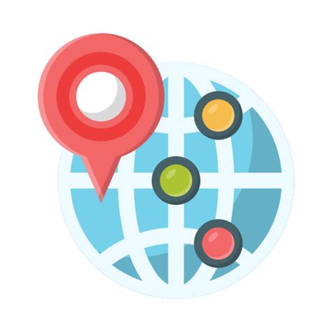 Localization Generic Flat Icon