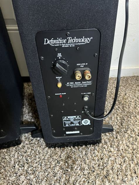Definitive Technology Bp7004 Bipolar Supertower For Sale In Fullerton Ca Offerup