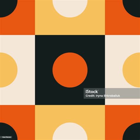 추상적인 크리에이티브 기하학적 구성을 갖춘 트렌디한 미니멀한 매끄러운 패턴 균형에 대한 스톡 벡터 아트 및 기타 이미지 균형 기하 도형 단일 이미지 Istock