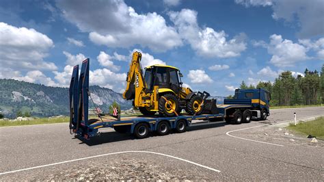 JCB Equipment Pack Released For ATS And ETS2 JCB DLC