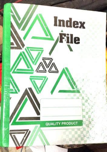 Cardboard Paper Index File Multicolor A At Rs Piece In New Delhi ID
