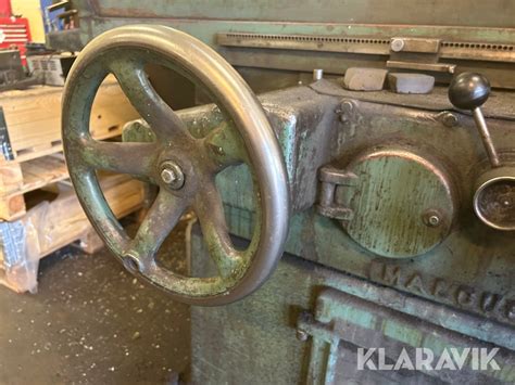 Planslipmaskin Malcus Eskilstuna Klaravik Auktioner
