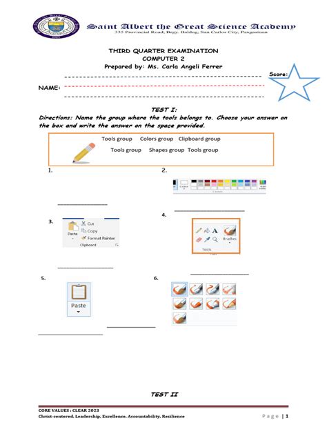 Computer 2 Third Examination Pdf