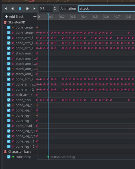 Godot Animations Tracks Call Scripts Functions Dont Work Stack Overflow