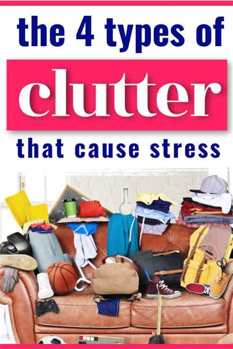 The Types Of Clutter That Will Stress You Out Decluttering Tips This Simplified Home