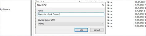 Group Policy Lock Screen Configuration Active Directory Pro