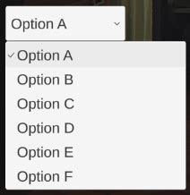 unity Dropdown 選択欄の大きさを調整する Unity Indies