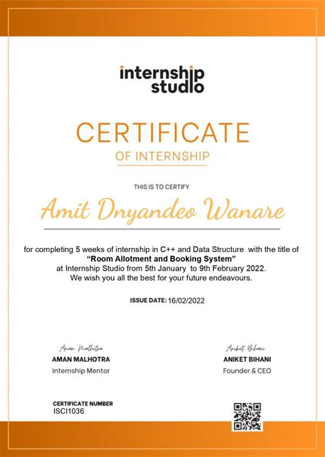 Amit Wanare On Linkedin Internship Learningeveryday Datastructures