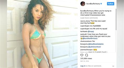 Photos Instagram Fitness Model Brittany Renner Sexiest Instagram