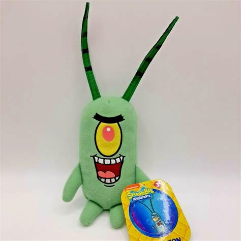 Spongebob Squarepants Plankton 6 Plush 2014 Nickelodeon Viacom 3927758098