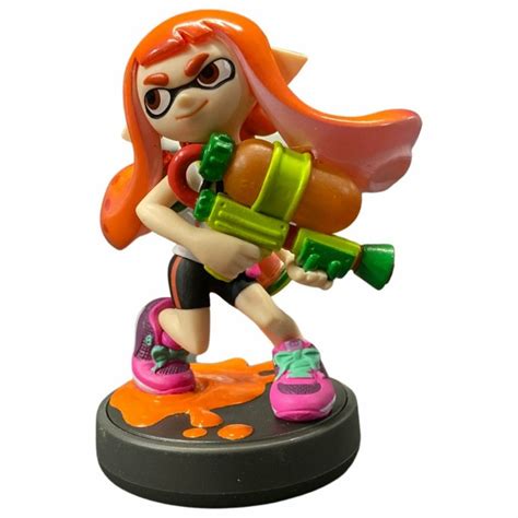 Amiibo Splaton Inkling Girl Amiibo Nintendo