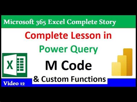 free m code class from basic to advanced power query excel and power bi