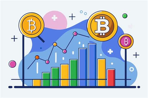 Premium Vector A Bar Graph Comparing Bitcoin And Dollar Analyst Data Trends Using A Bar Chart