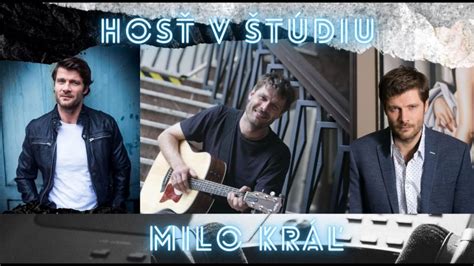 Známy Herec Milo Kráľ V štúdiu Tvt Televízia Turiec