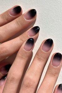 Minimal Black Nail Designs The Gray Details