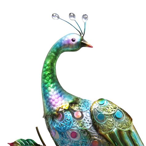 Metal Peacock Outdoor Wall Decor 31 At Home