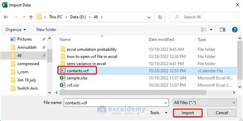 How To Open VCF Files In Excel Methods ExcelDemy