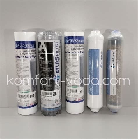 Комплект картриджів Atlas Filtri для осмосу Id 1326813037 ціна 1455 ₴ купити на Prom Ua