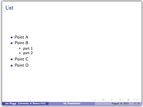Beamer Presentations A Tutorial For Beginners Part Lists Columns Pictures Descriptions