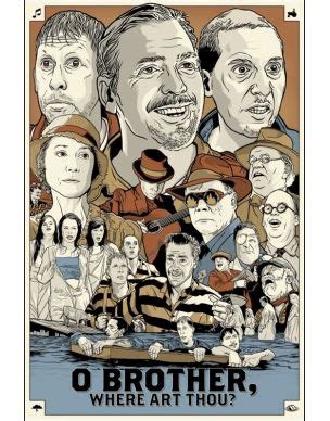 O Brother Where Art Thou Poster Design Oh Brother Where Art Thou