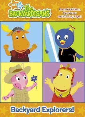 The Backyardigans Backyard Explorers With Reusable Stickers By