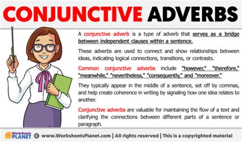 What Is A Conjunctive Adverb
