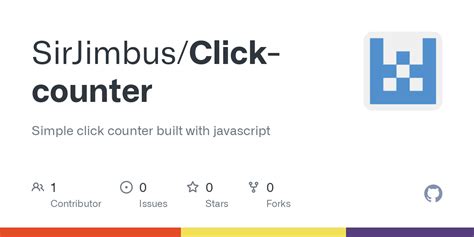Github Sirjimbusclick Counter Simple Click Counter Built With