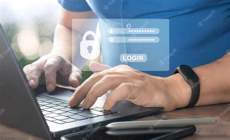Premium Photo Login And Password Protect Personal Information By