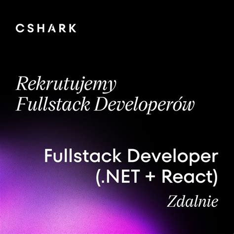 Cshark Na Linkedin Fullstack Developer Net React Cshark